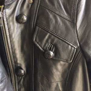 Black Rivet | Jackets & Coats | Black Rivet Military Motorcycle Jacket ...